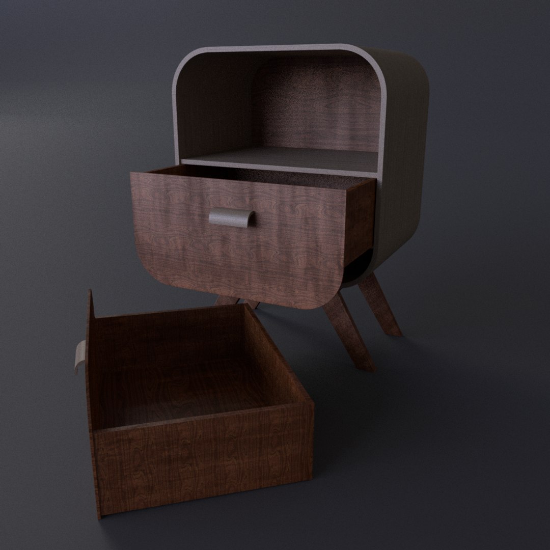 Nightstand Night 3D - TurboSquid 1165968