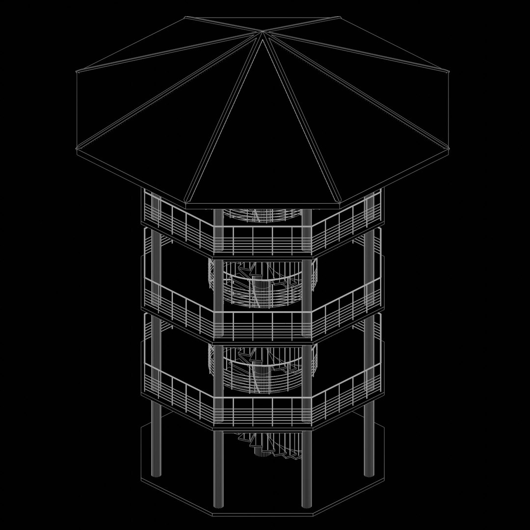 Tropical Pavilion 26A28 3D Model - TurboSquid 2512110