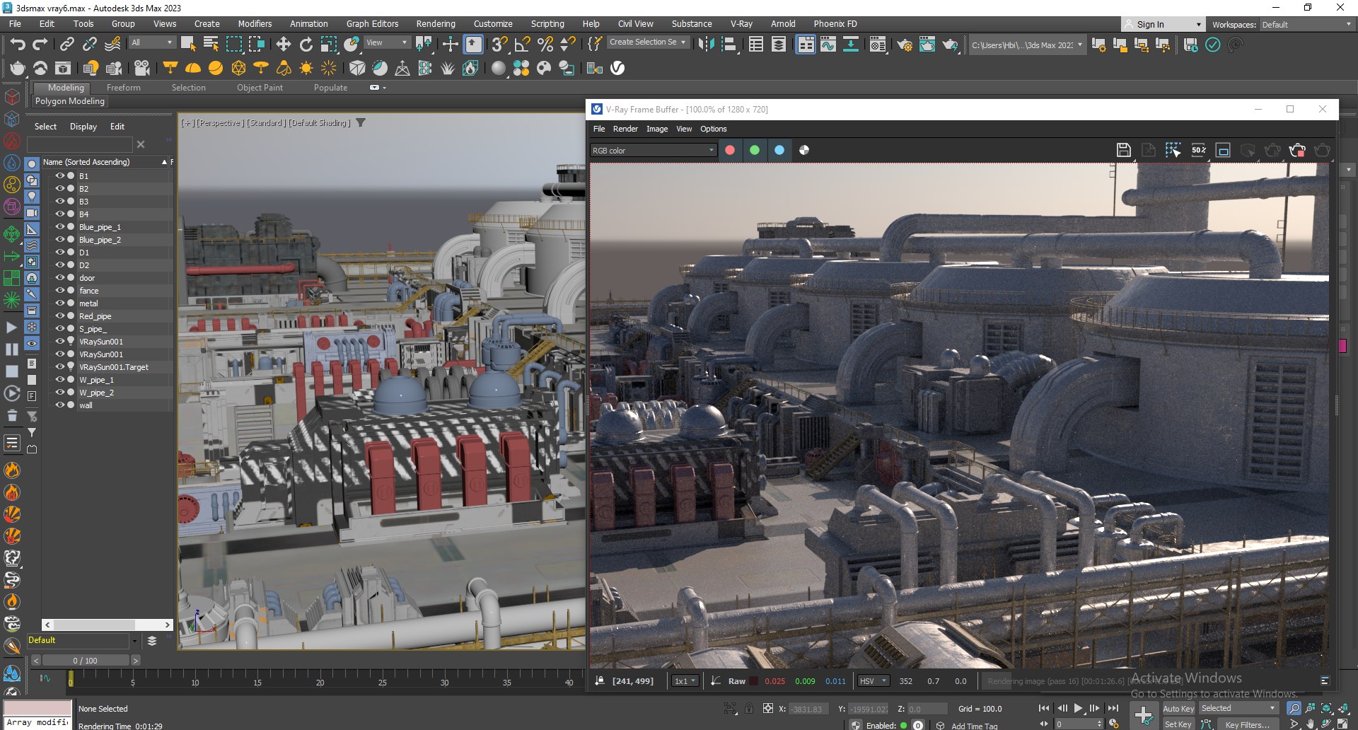 3D Sci-fi Factory 3 - TurboSquid 2403612