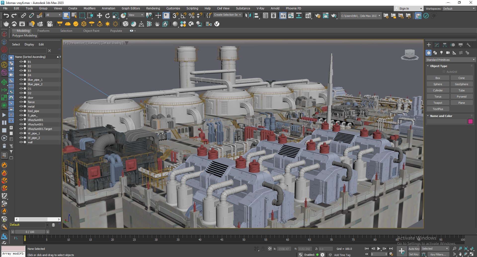 3D Sci-fi Factory 3 - TurboSquid 2403612