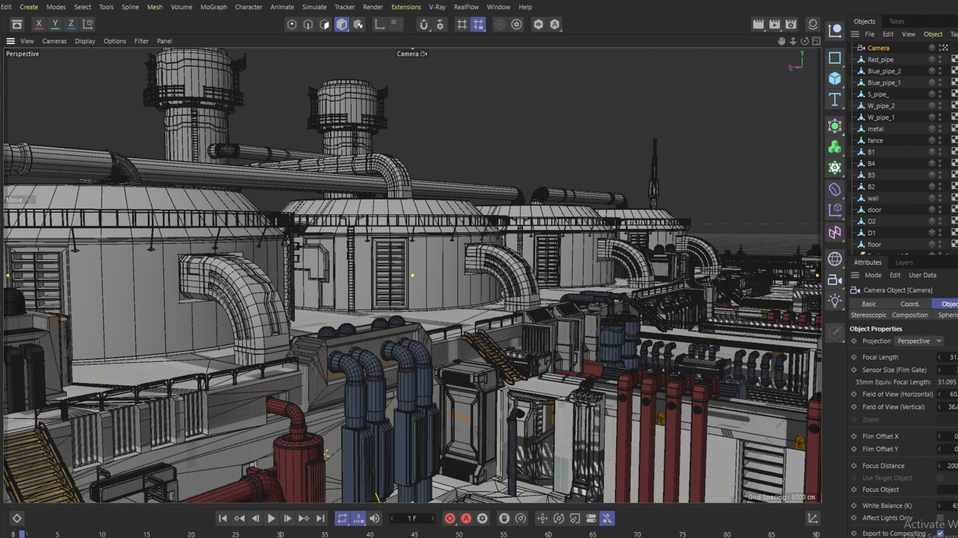 3D Sci-fi Factory 3 - TurboSquid 2403612
