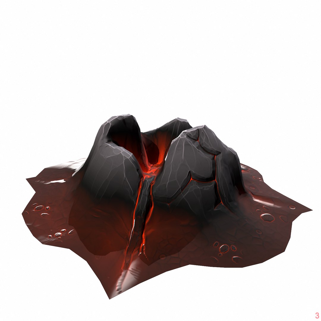 Stylized Mountain 3D Model - TurboSquid 1545184