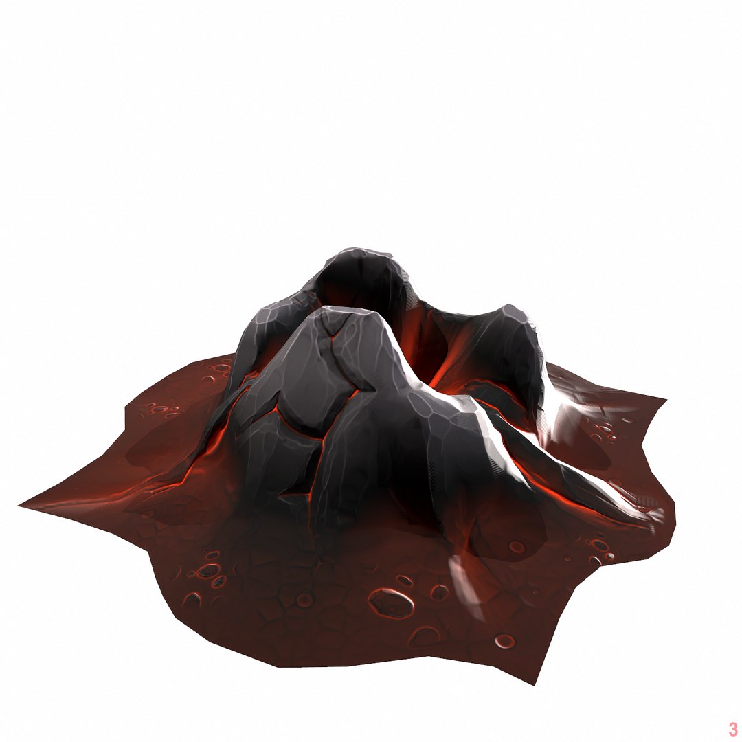 Stylized Mountain 3D Model - TurboSquid 1545184