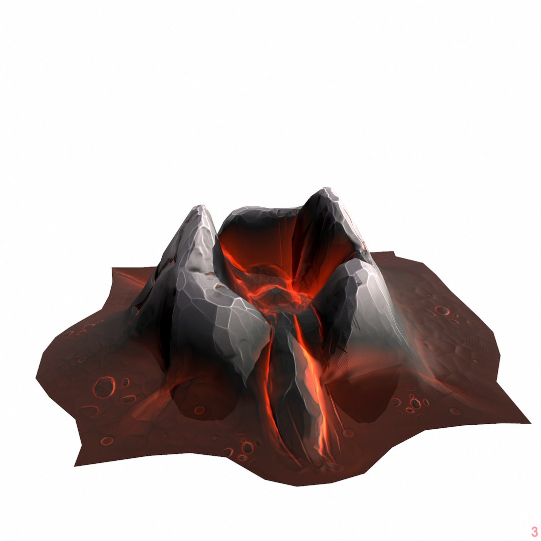 Stylized Mountain 3D Model - TurboSquid 1545184