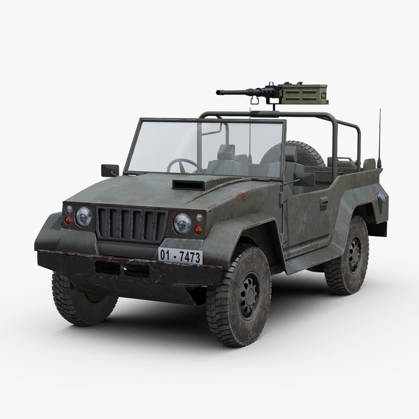 Modern military jeep 3D model - TurboSquid 1694565