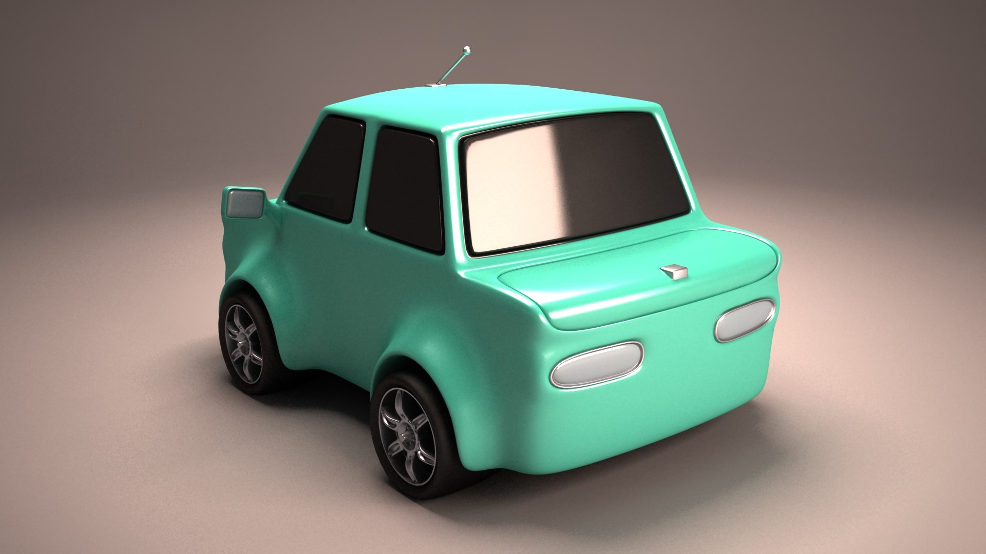 Cartoon Car 3D Model - TurboSquid 2170847