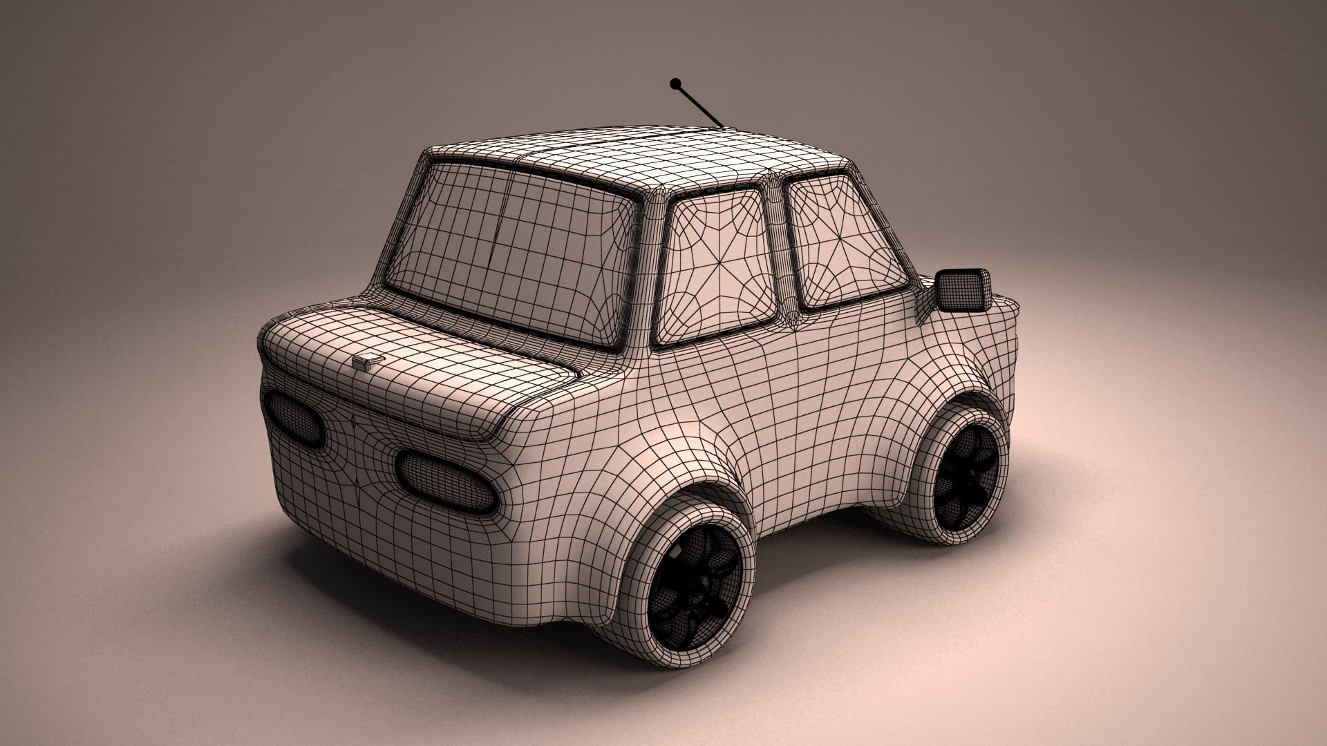 Cartoon Car 3D Model - TurboSquid 2170847