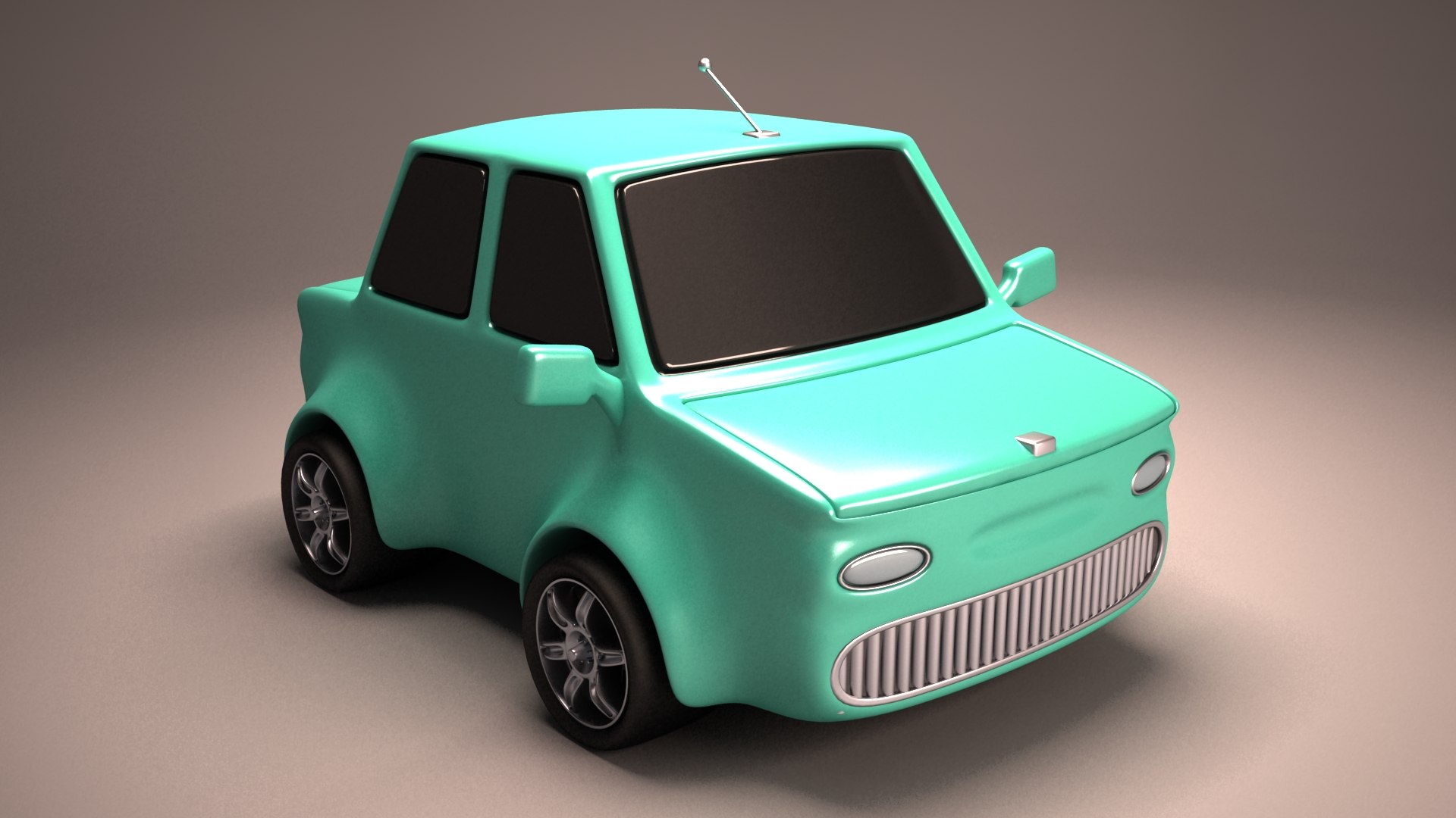 Cartoon Car 3D Model - TurboSquid 2170847