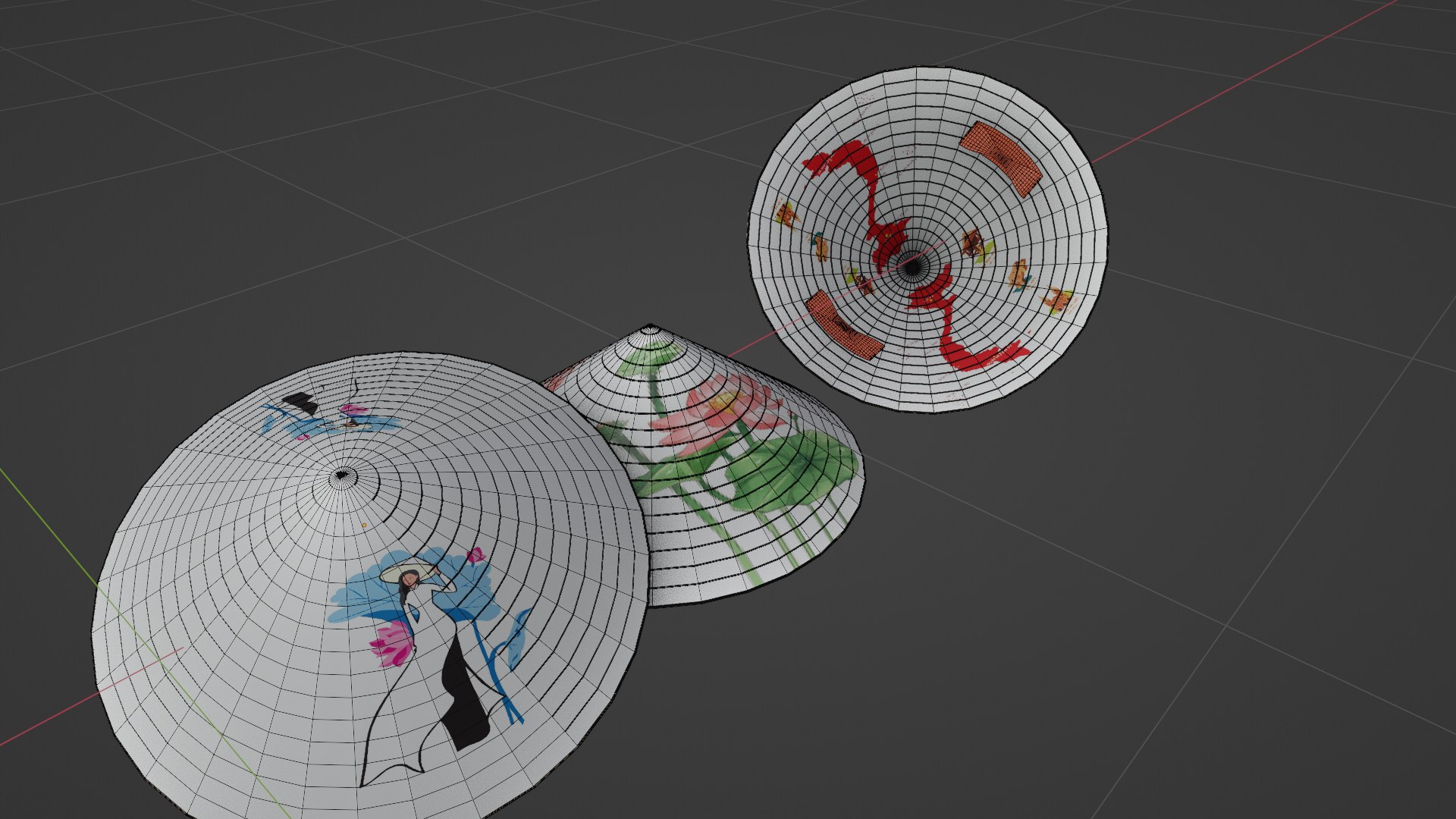 Vietnam Hats 3D Model - TurboSquid 2183751