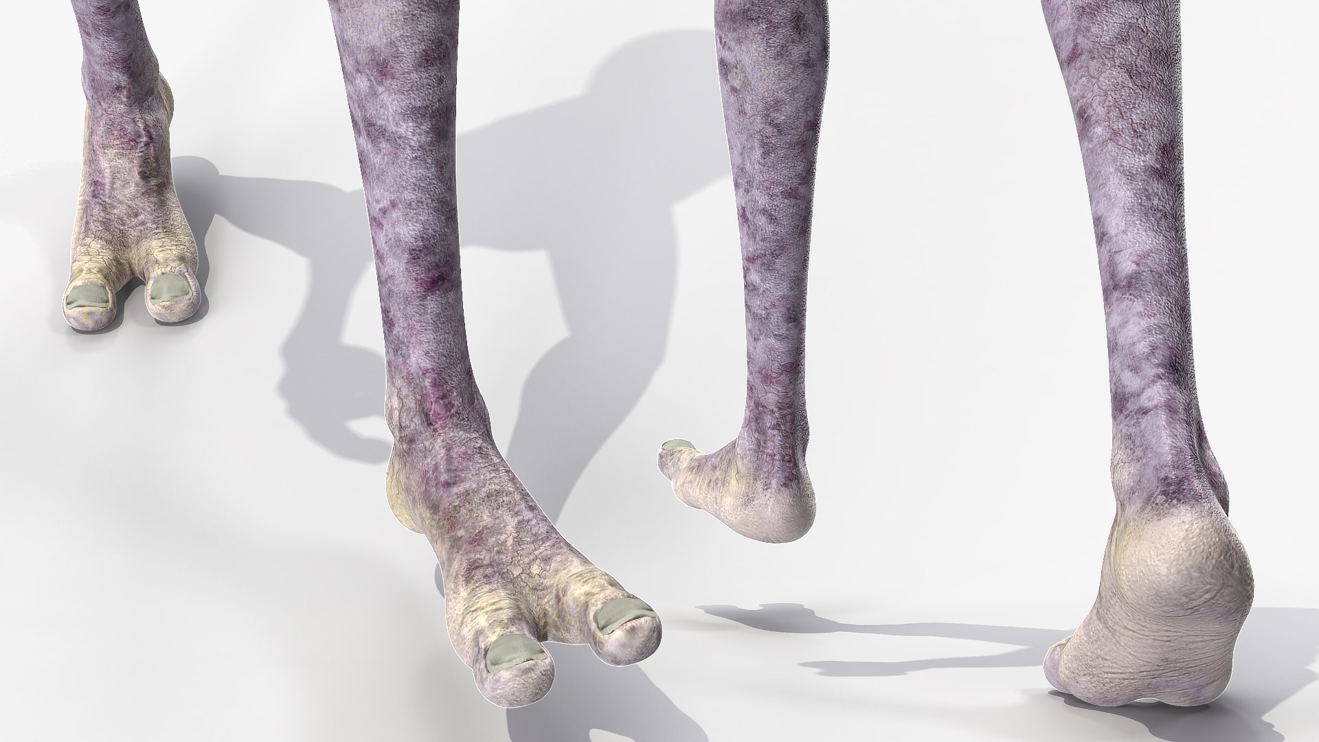 Humanoid Alien Walking Pose 3D Model - TurboSquid 1657684