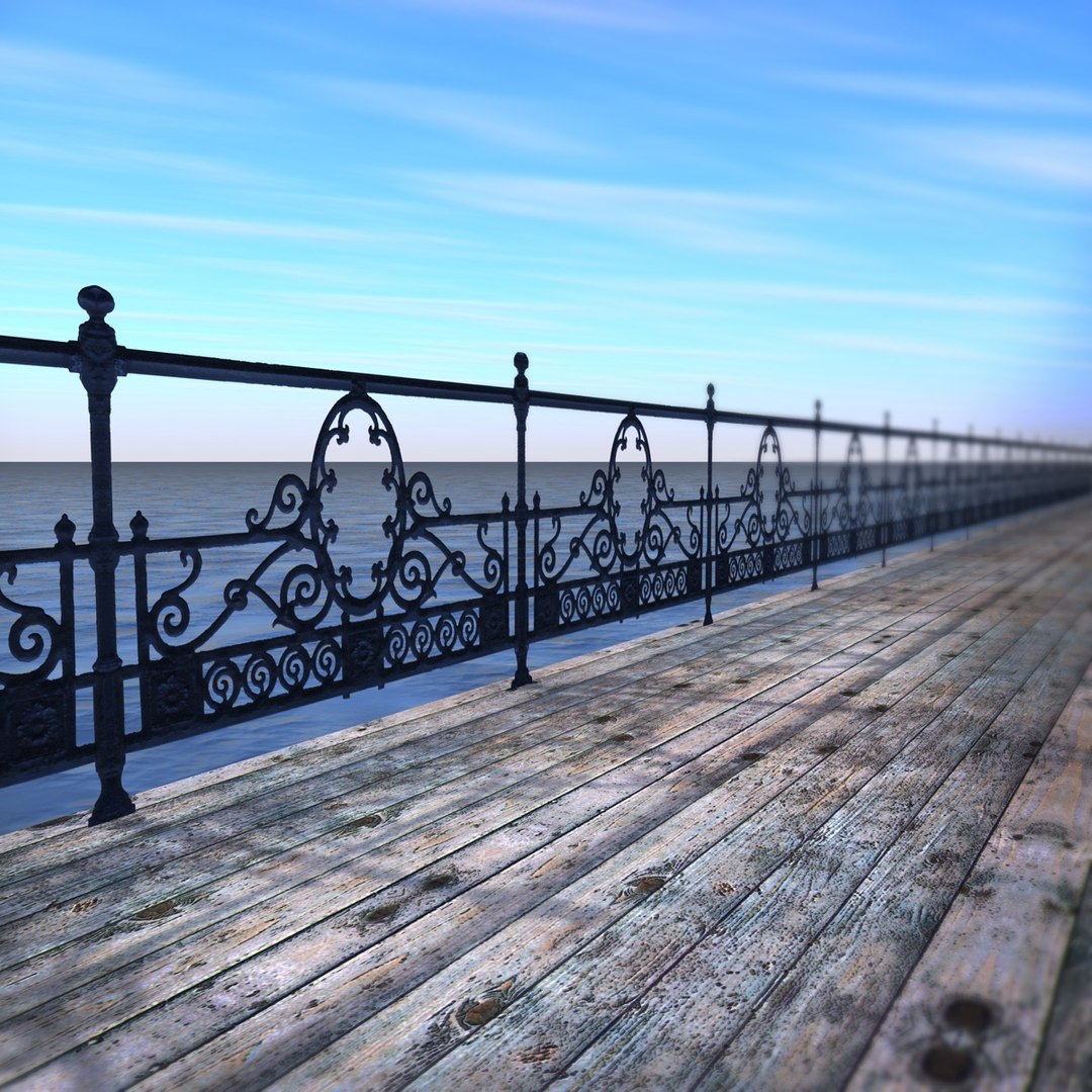 Seamless Railing 3d Model
