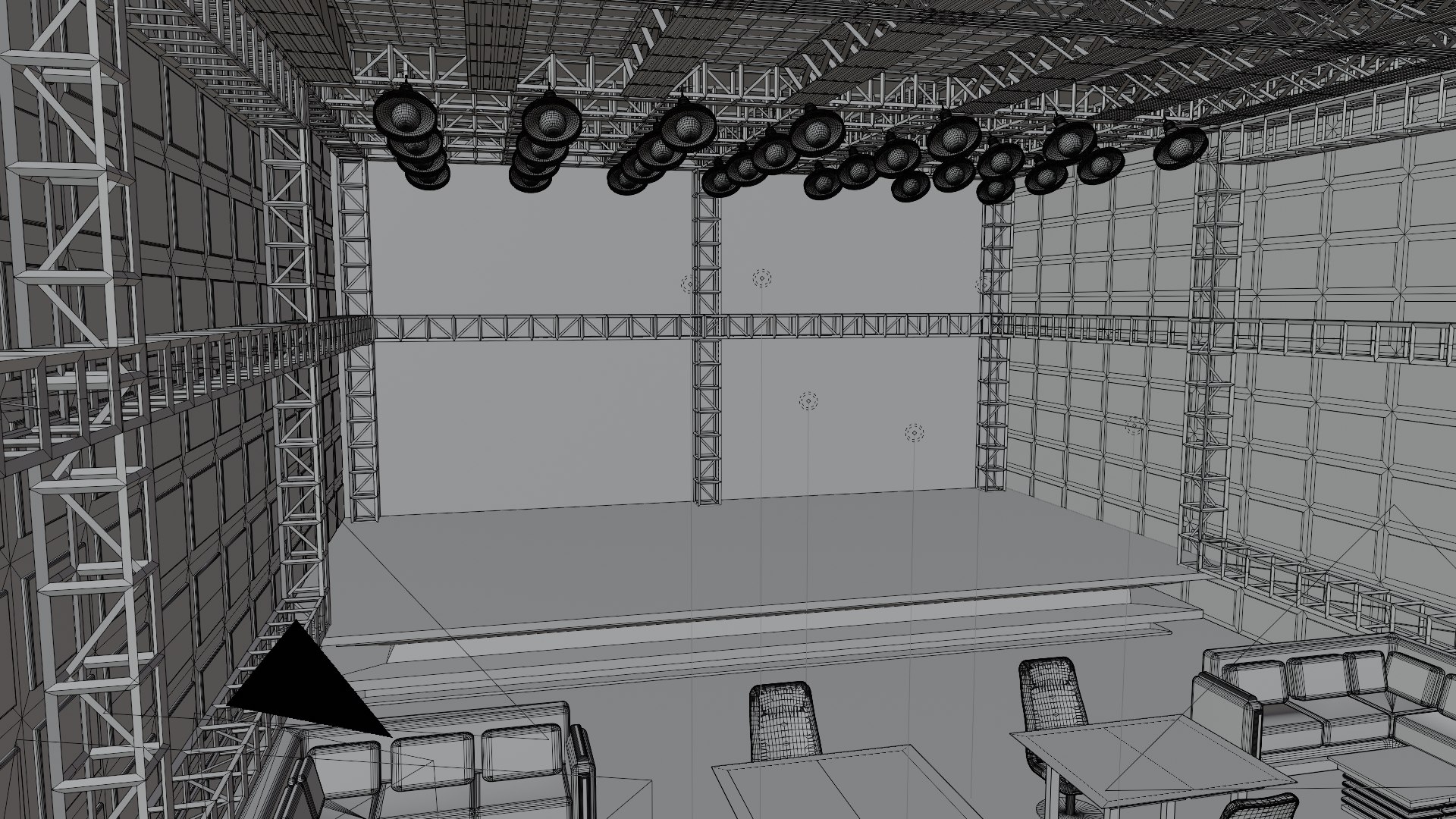 Nightclub Disco interior 3D model - TurboSquid 2161382