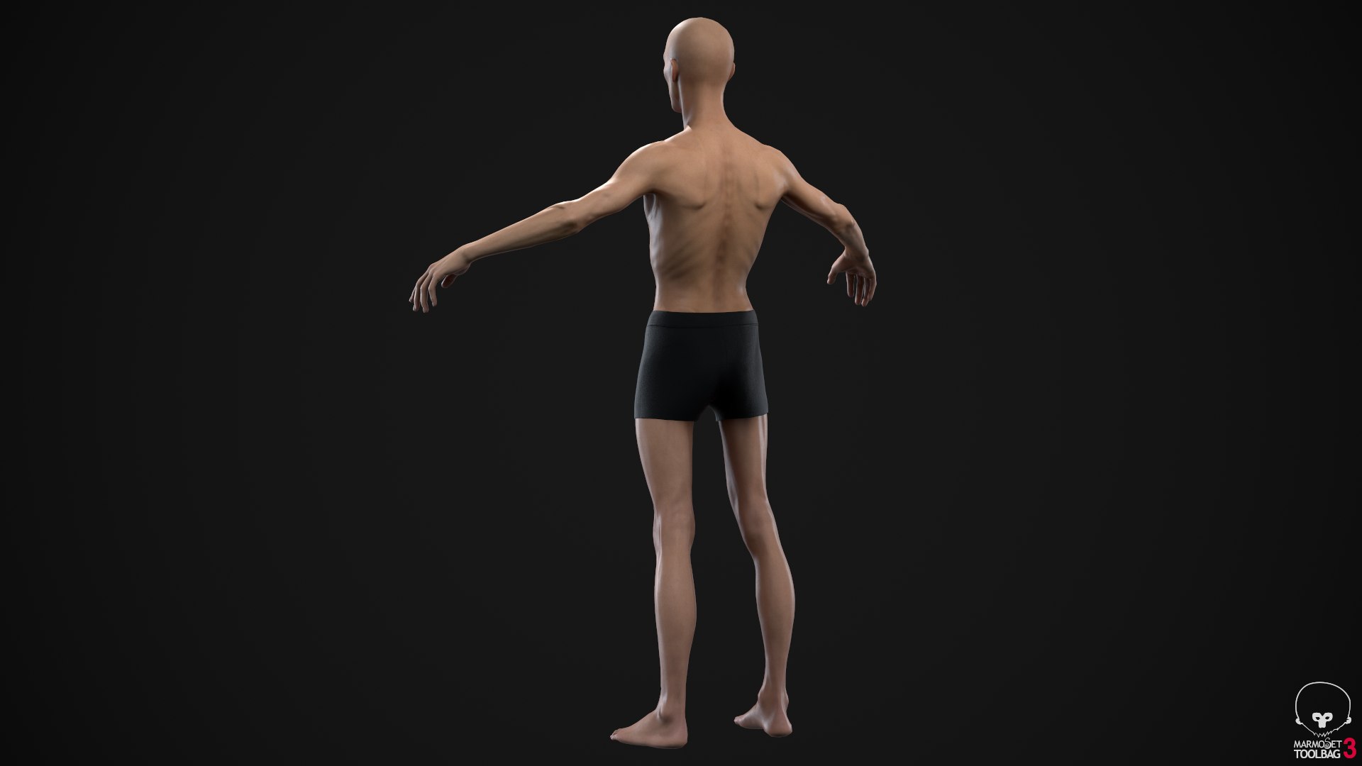 3D Skinny Man Model - TurboSquid 1752276