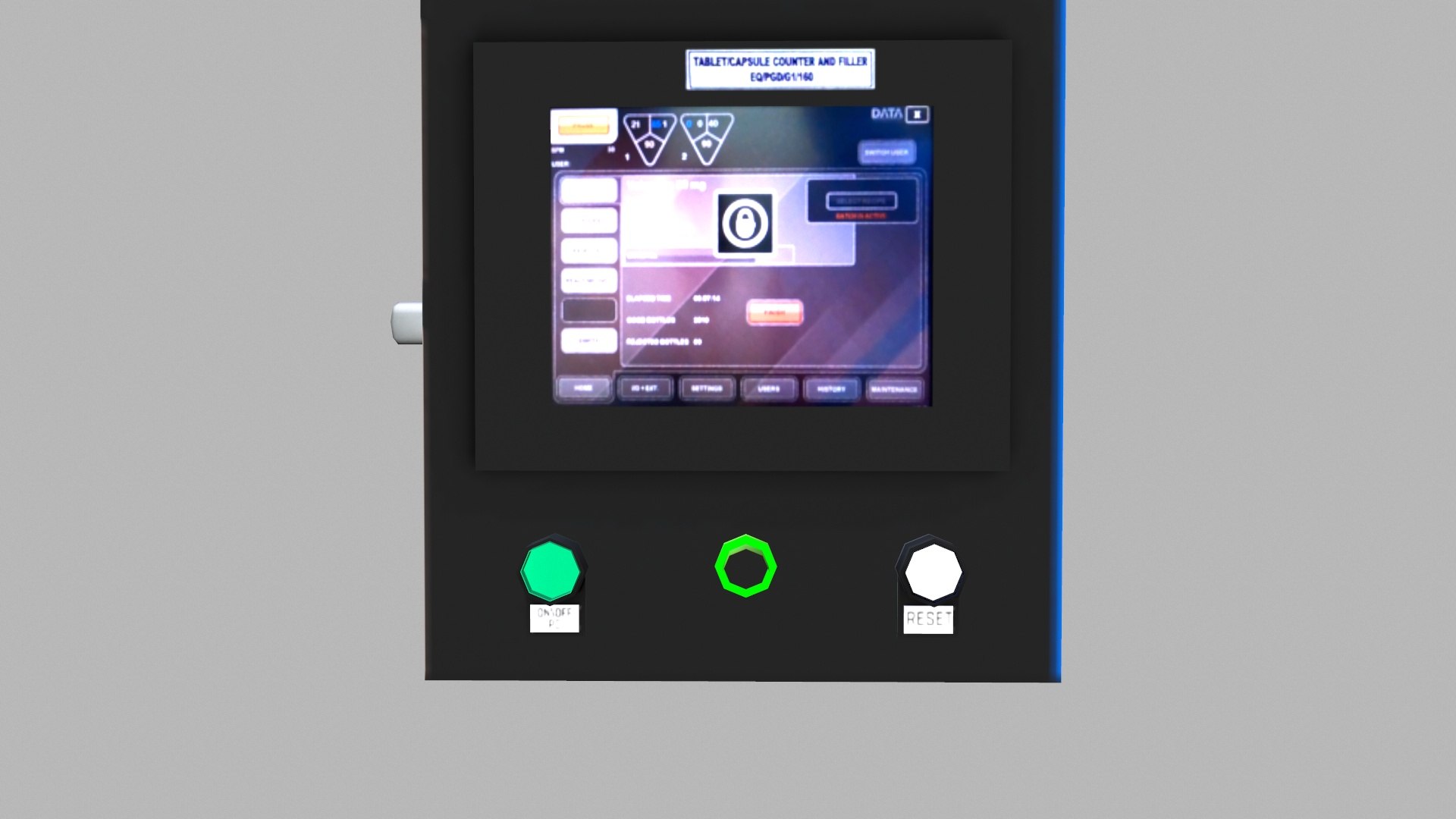 HMI Panel 3D Model - TurboSquid 2331236