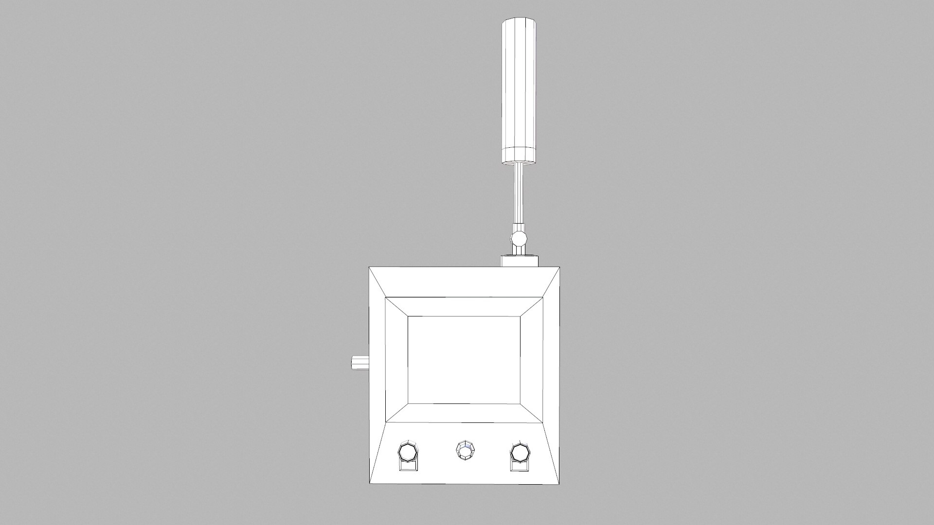 HMI Panel 3D Model - TurboSquid 2331236