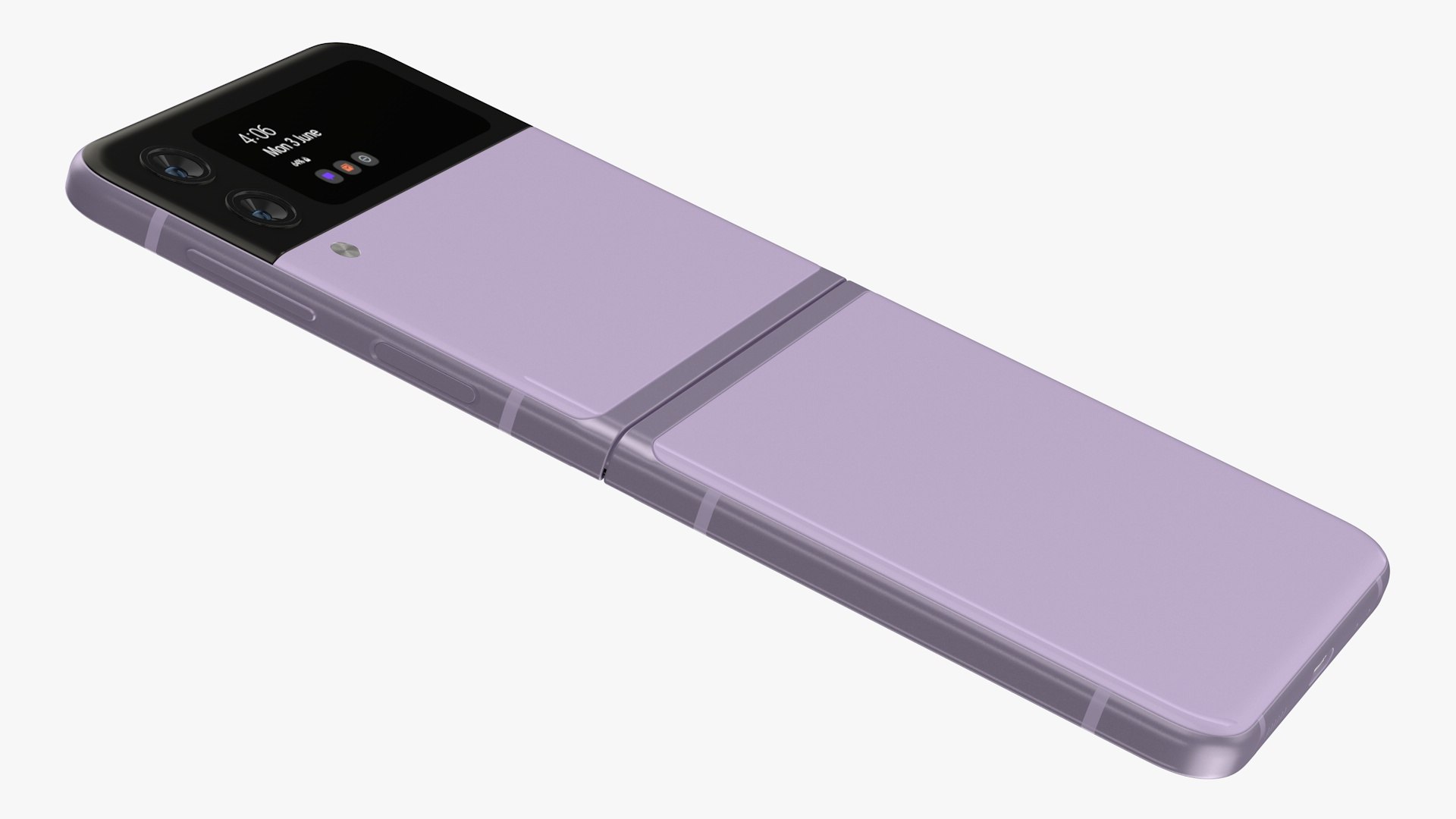 Samsung Galaxy Z Flip 3 Lavender 3D - TurboSquid 1772888