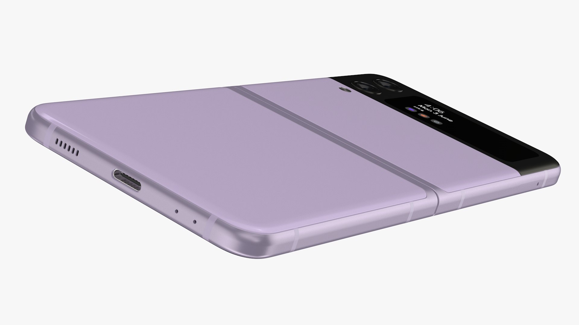 Samsung Galaxy Z Flip 3 Lavender 3D - TurboSquid 1772888