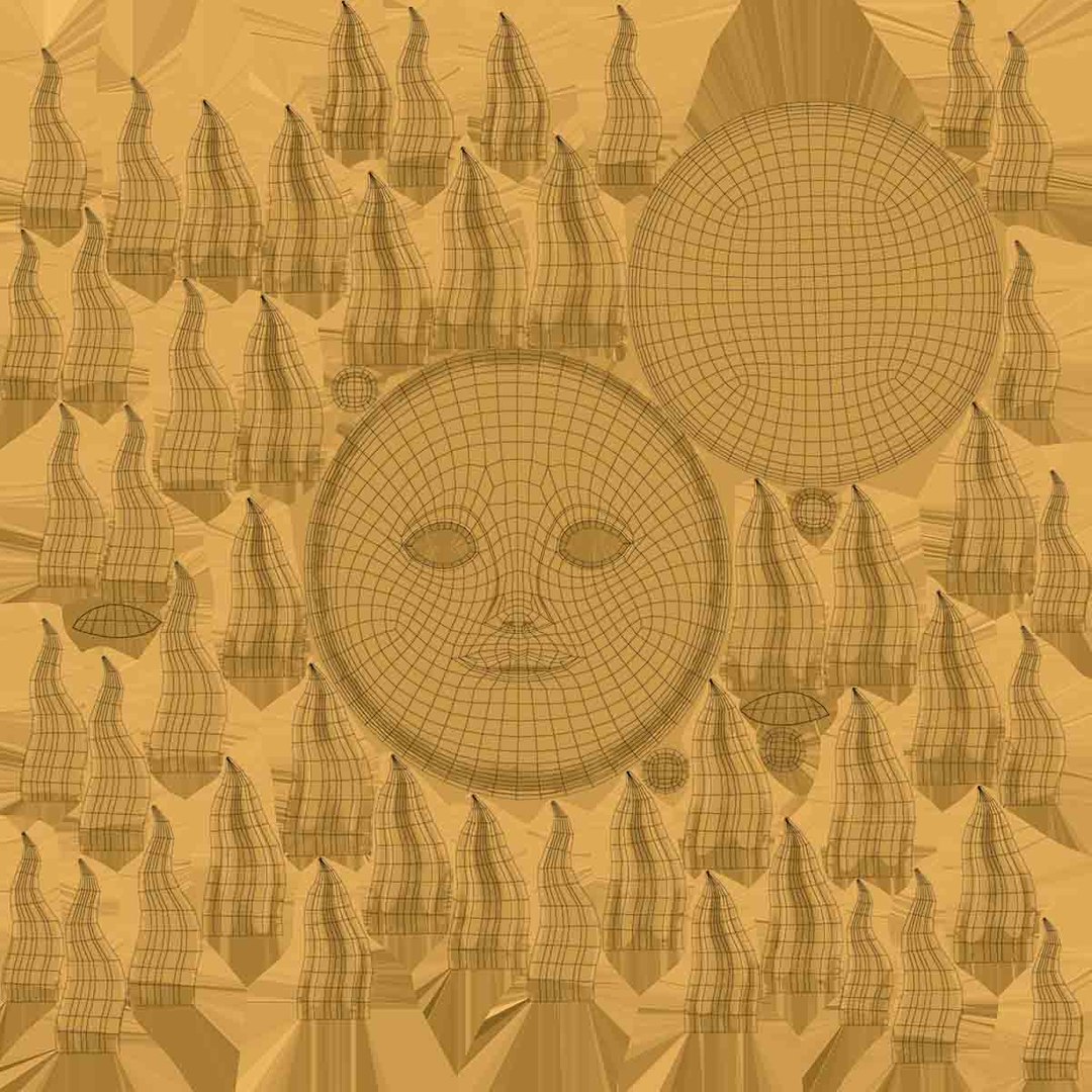 Sun Face Model - TurboSquid 2235488