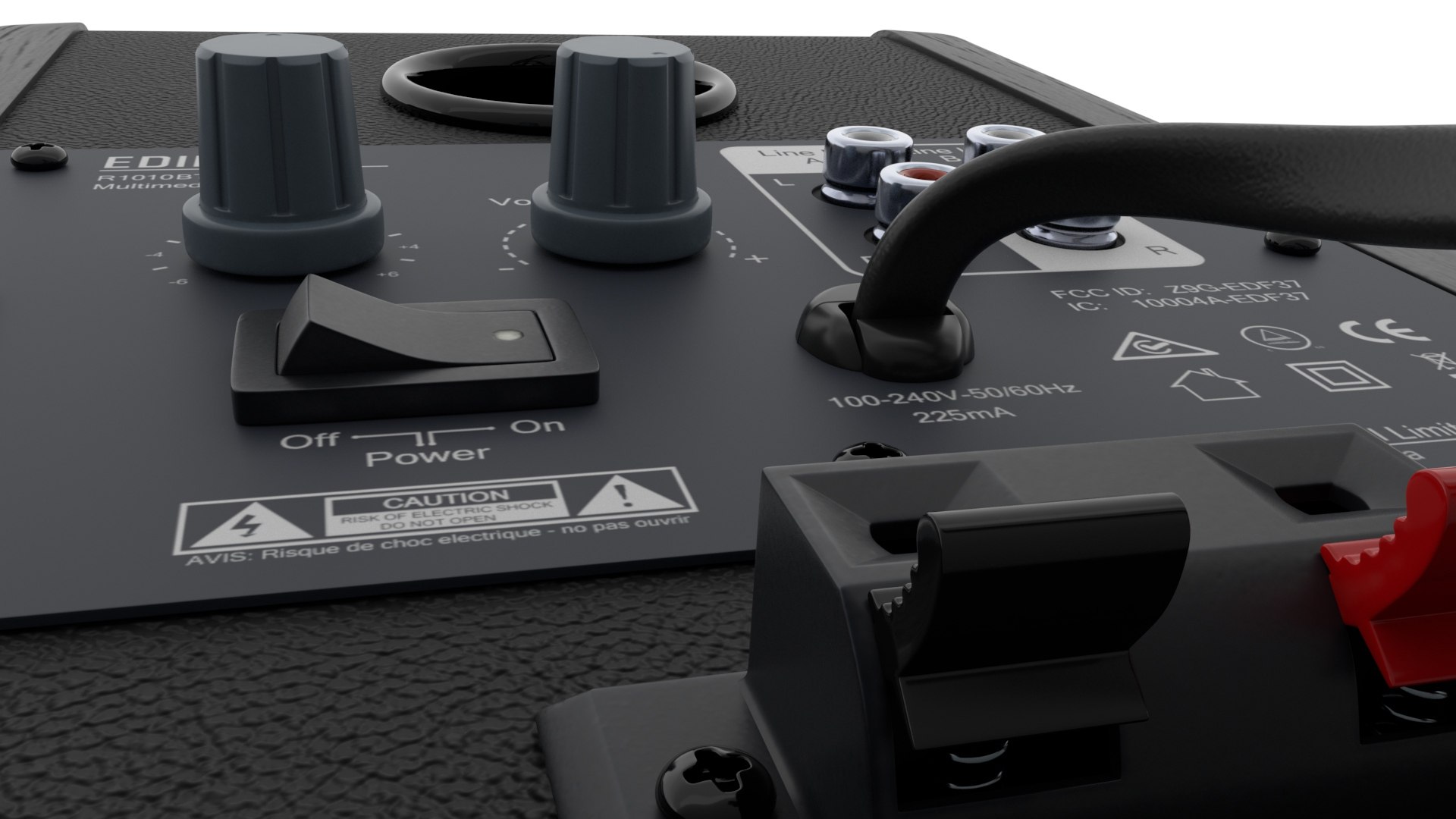 3D Model Edifier Bookshelf Speakers R1010BT - TurboSquid 2110212