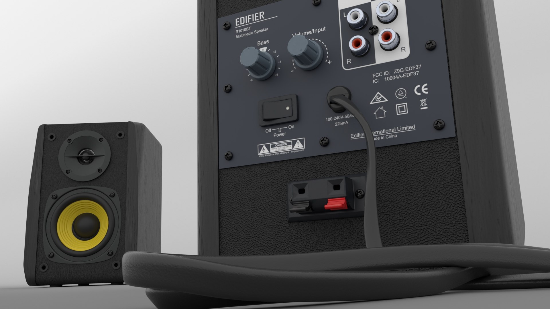 3D Model Edifier Bookshelf Speakers R1010BT - TurboSquid 2110212