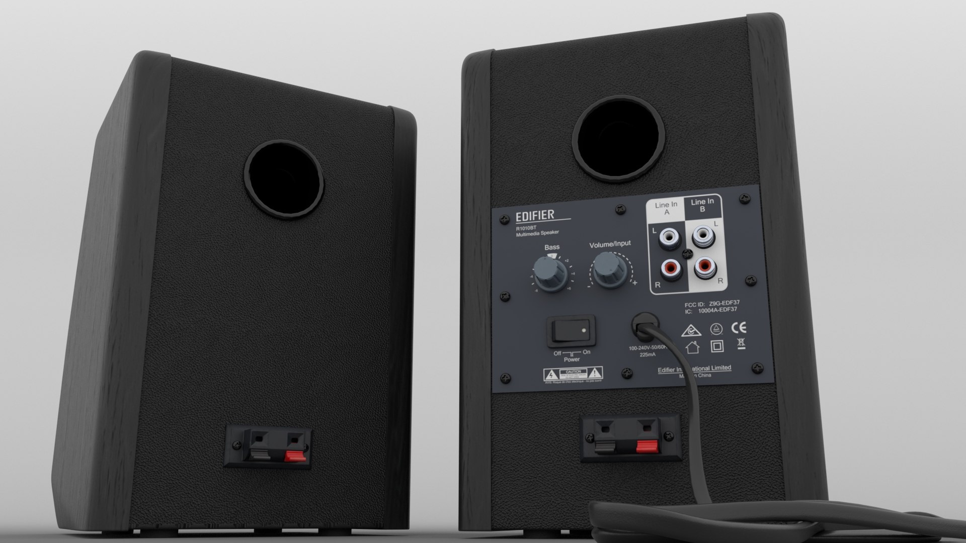 3D Model Edifier Bookshelf Speakers R1010BT - TurboSquid 2110212