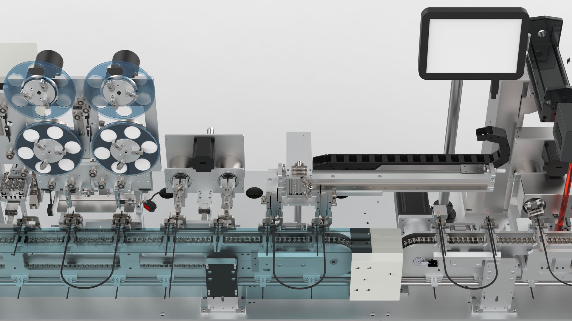 3D Automatic Front-End Processing Line Production Model - TurboSquid ...