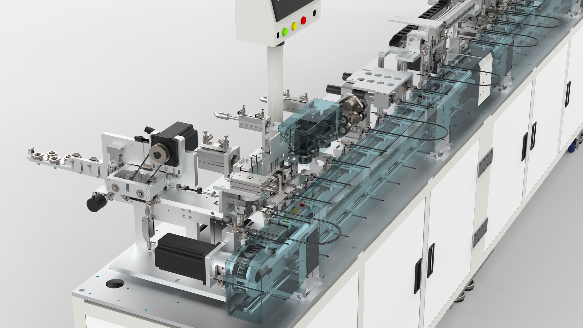 3D Automatic Front-End Processing Line Production Model - TurboSquid ...