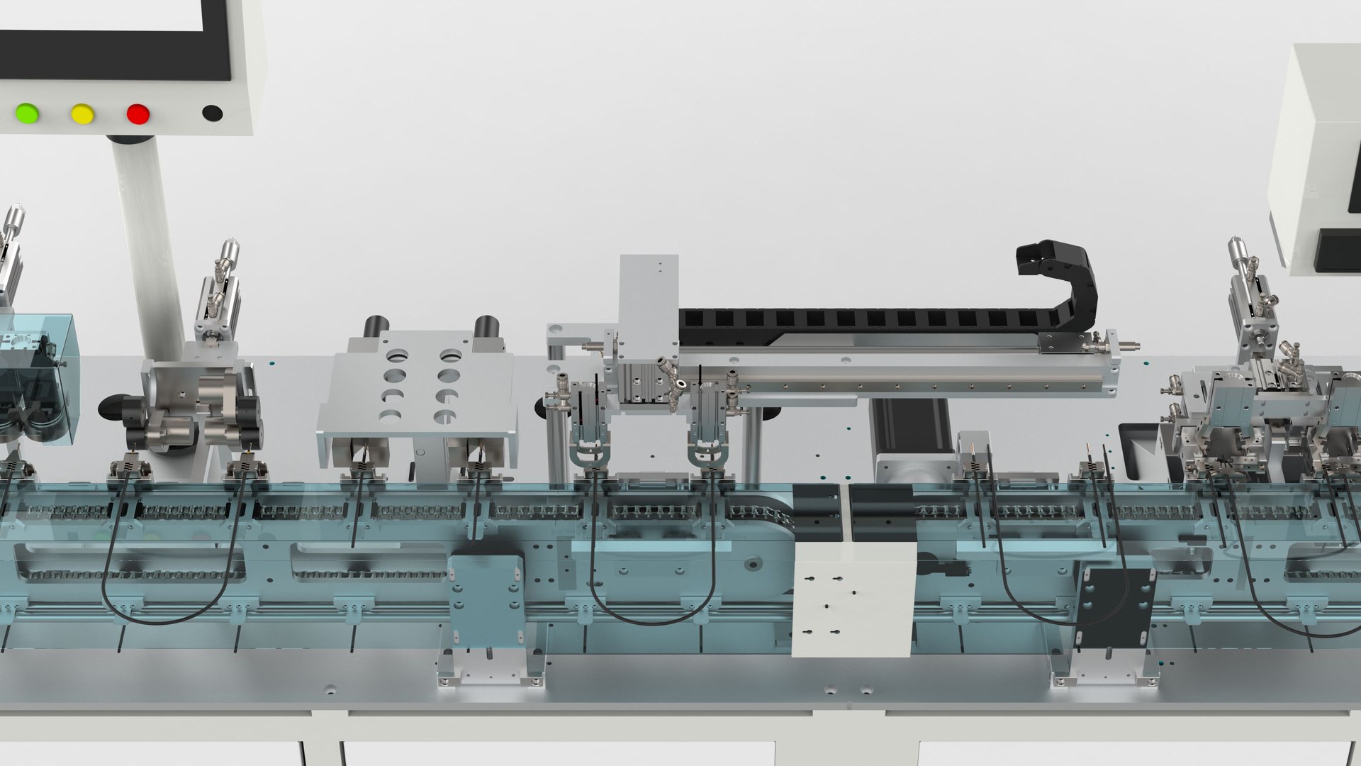 3D Automatic Front-End Processing Line Production Model - TurboSquid ...