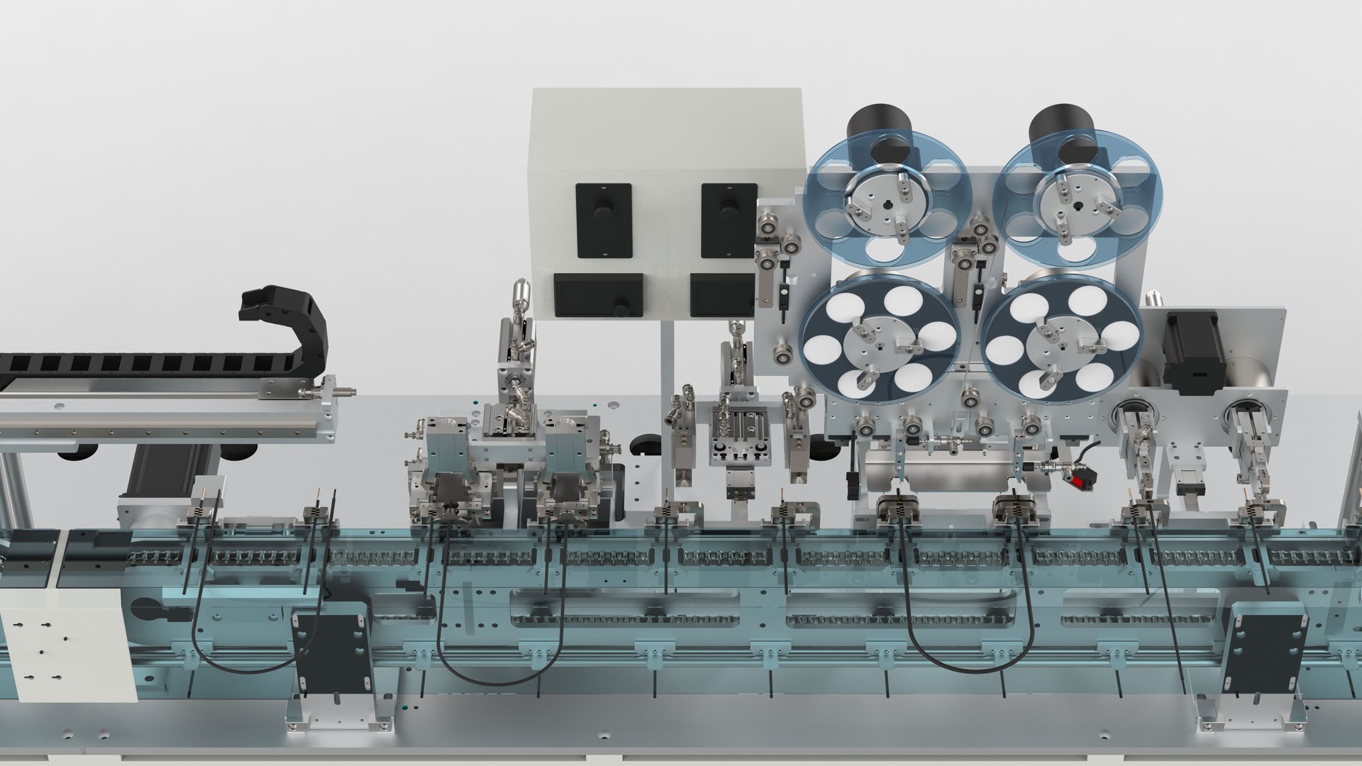 3D Automatic Front-End Processing Line Production Model - TurboSquid ...