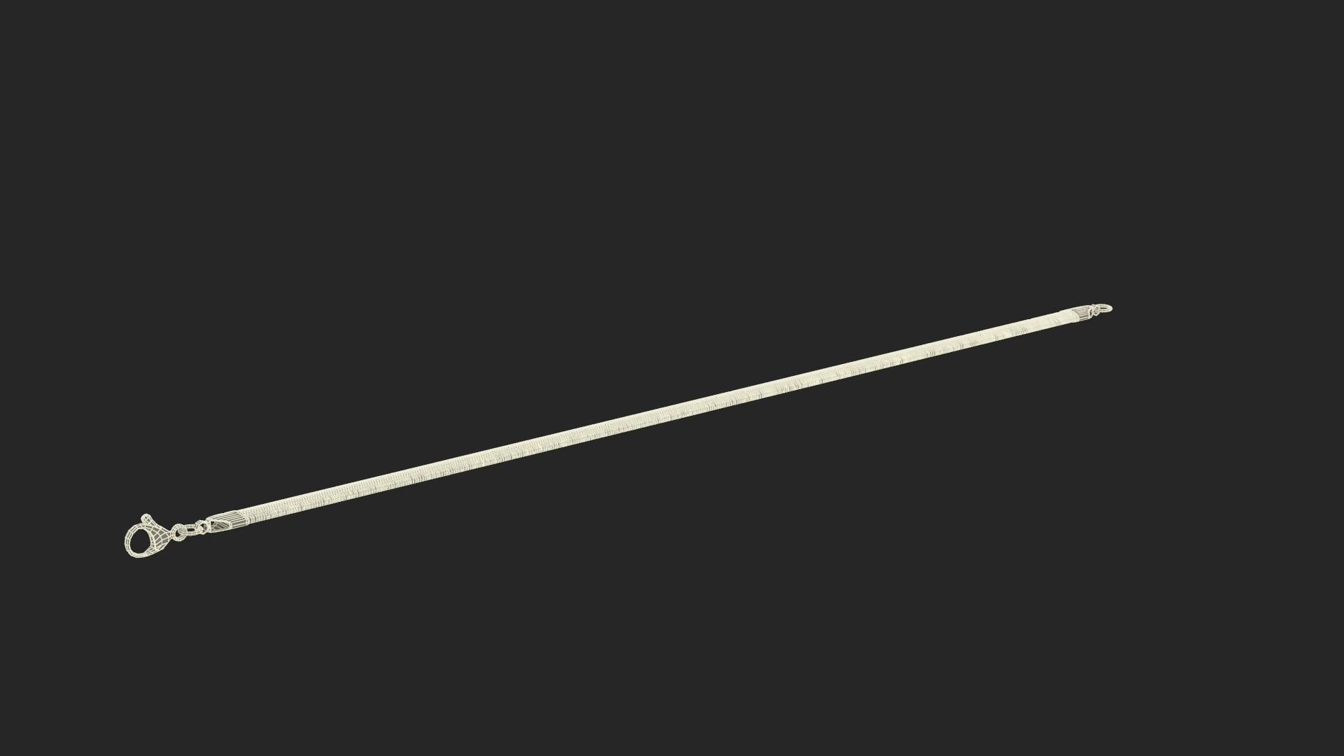 Snake Jewelry Silver Chain 3D - TurboSquid 2243984