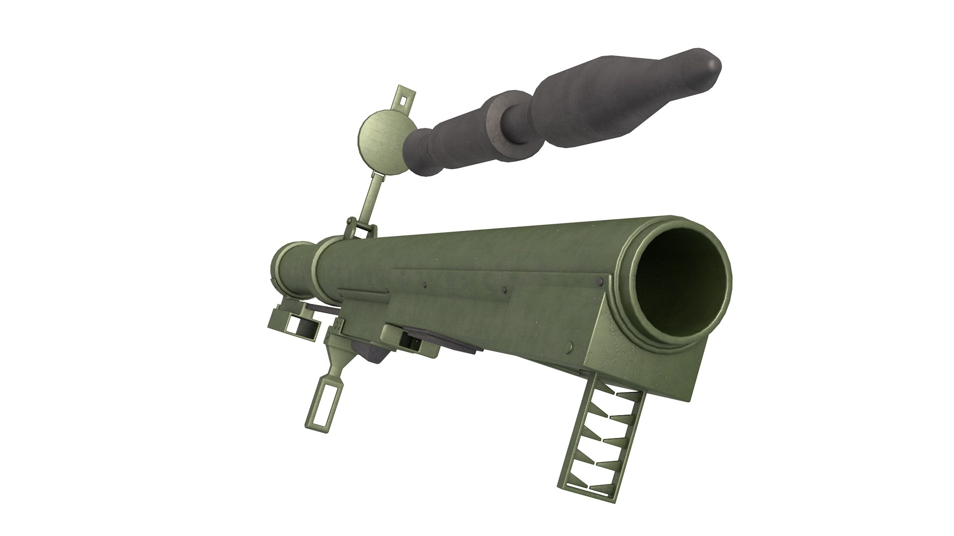 M72 LAW Rocket Launcher Model - TurboSquid 1973324