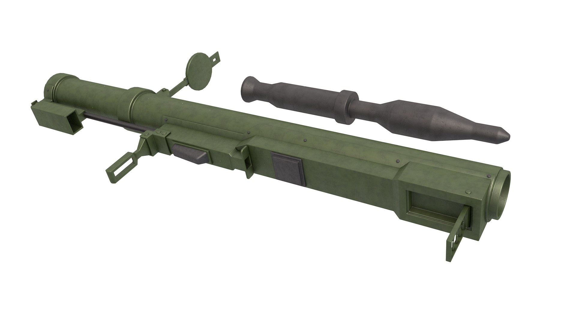M72 LAW Rocket Launcher Model - TurboSquid 1973324