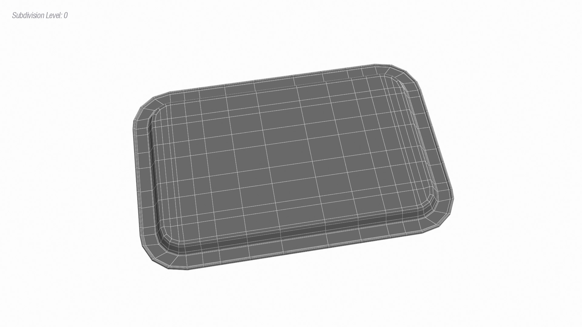 Canteen Tray 3D Model - TurboSquid 1604493