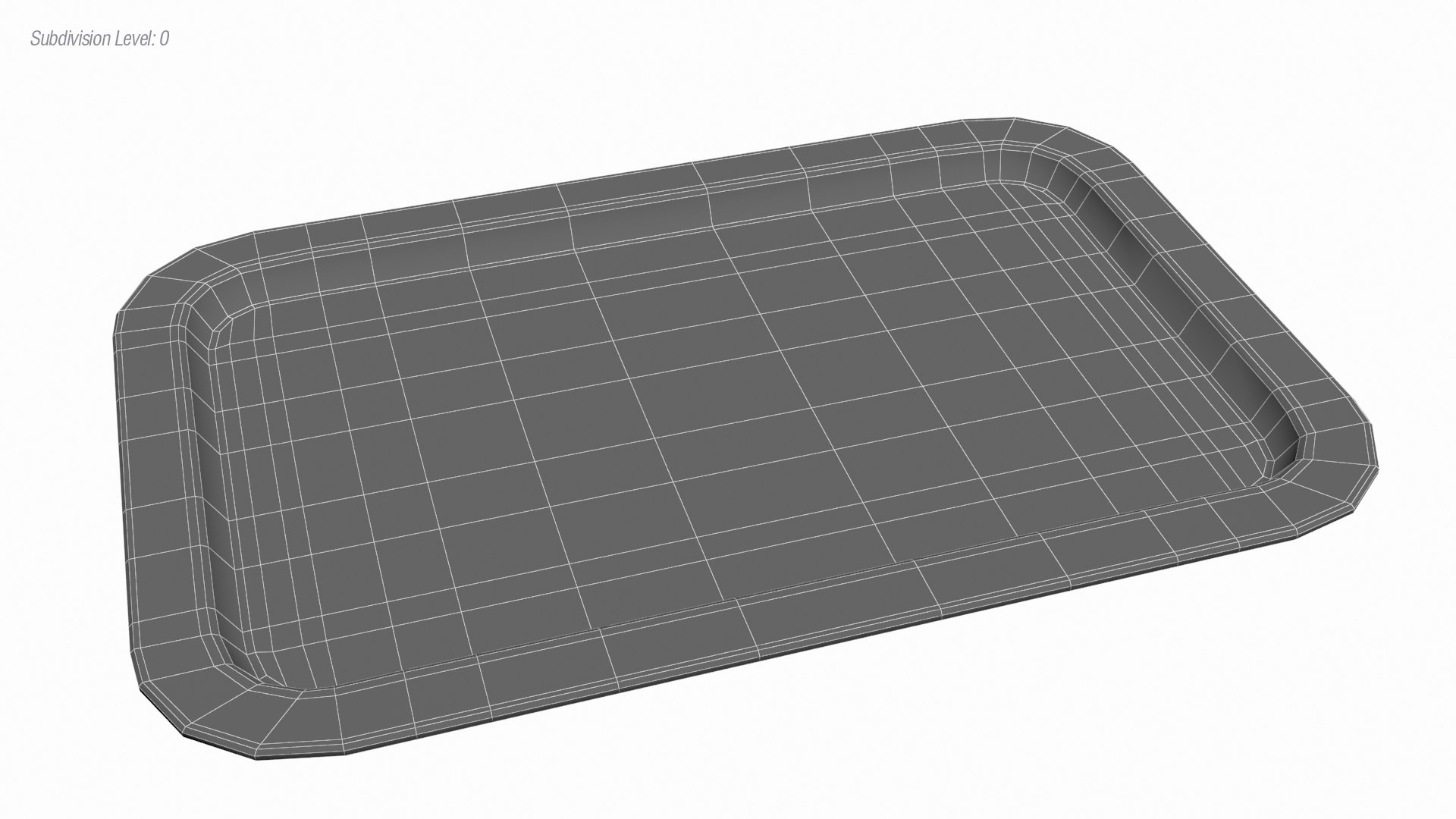 Canteen Tray 3D Model - TurboSquid 1604493
