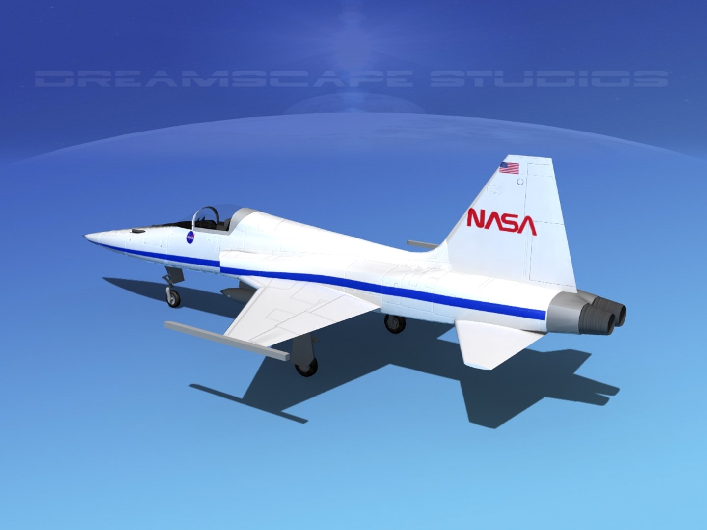 3d F-5 Fighter Northrop
