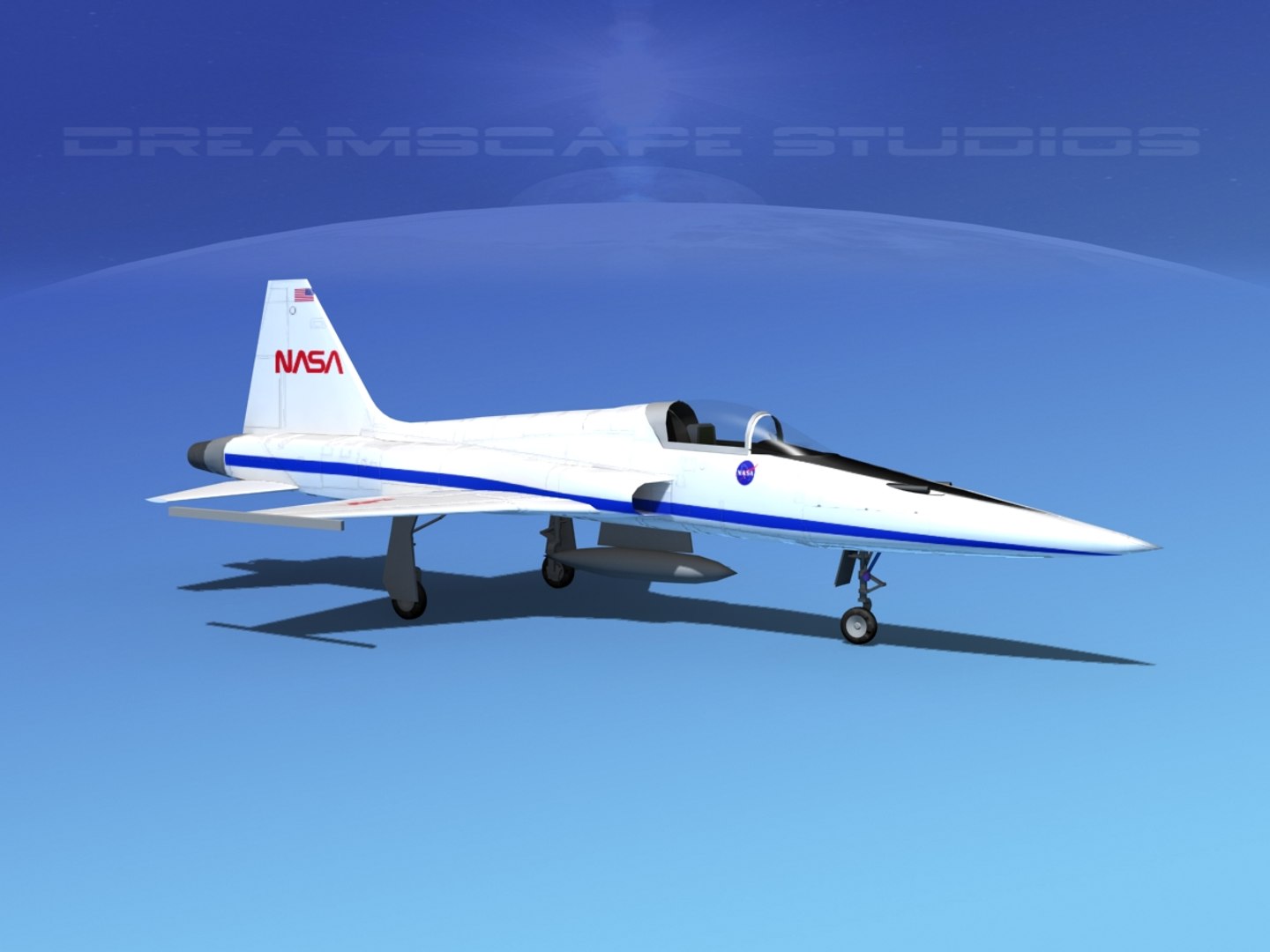 3d F-5 Fighter Northrop