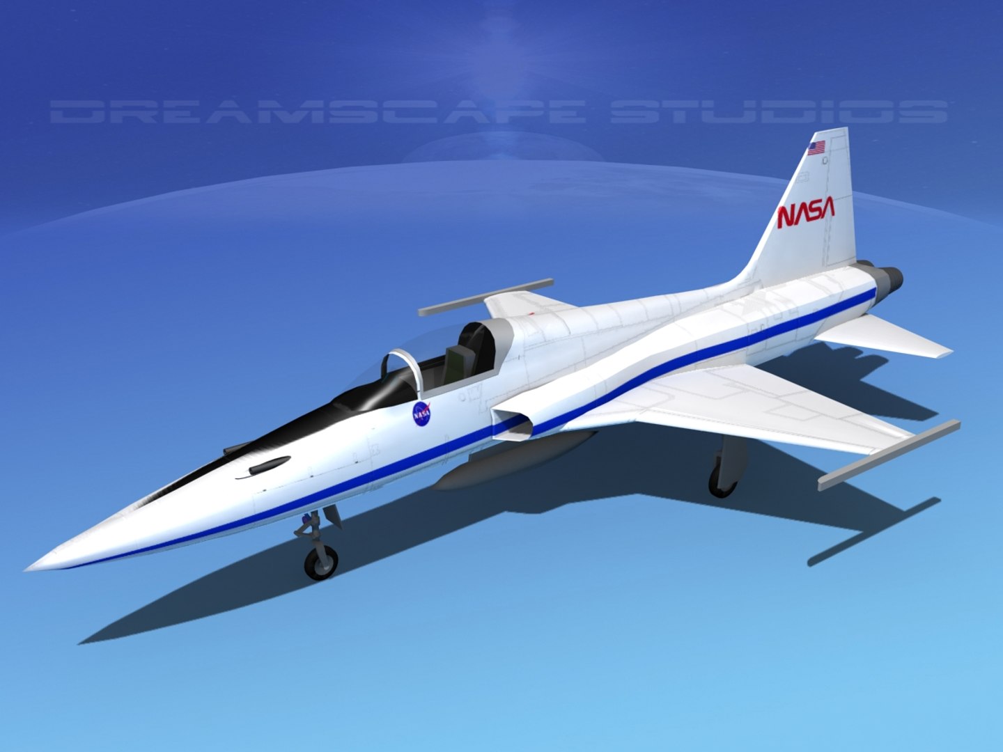 3d F-5 Fighter Northrop