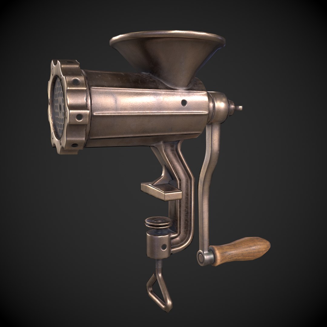 Meat Grinder 3D Model - TurboSquid 2102231