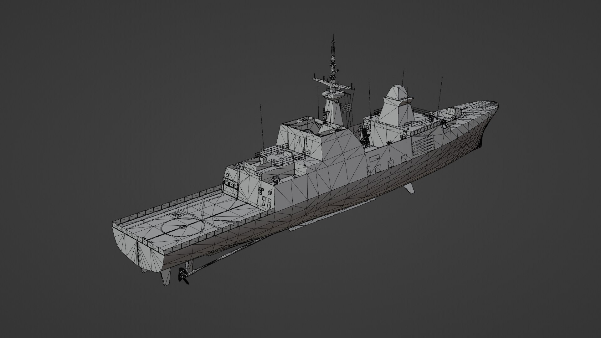 3D Formidable-class Frigate - TurboSquid 2204562