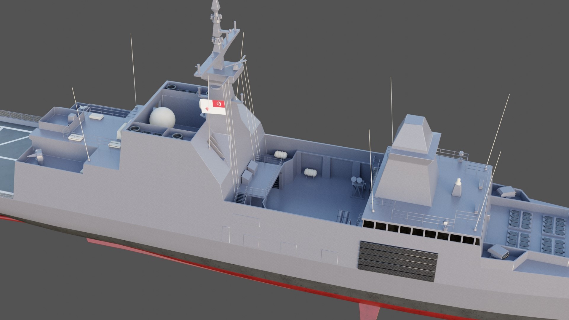 3D Formidable-class Frigate - TurboSquid 2204562
