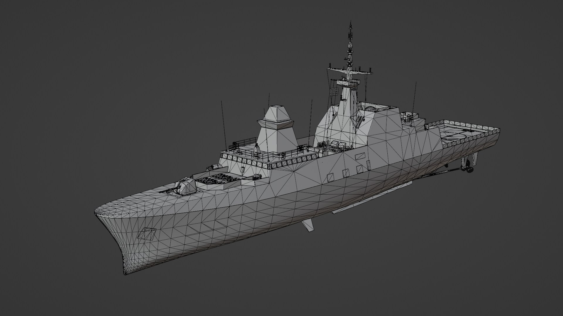 3D Formidable-class Frigate - TurboSquid 2204562