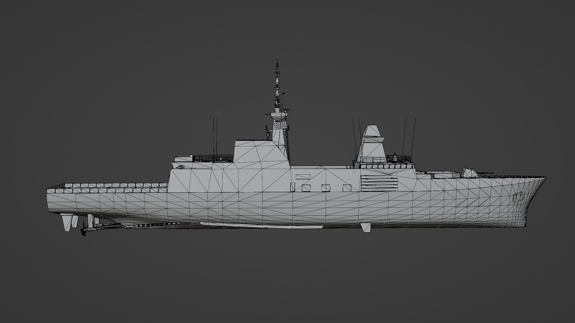 3D Formidable-class Frigate - TurboSquid 2204562
