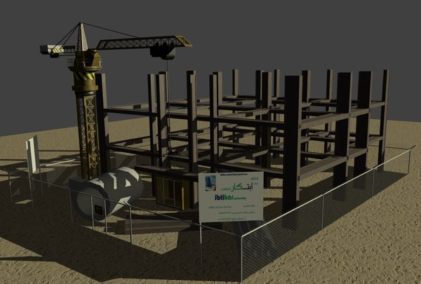 Construction Site Blender Models for Download | TurboSquid
