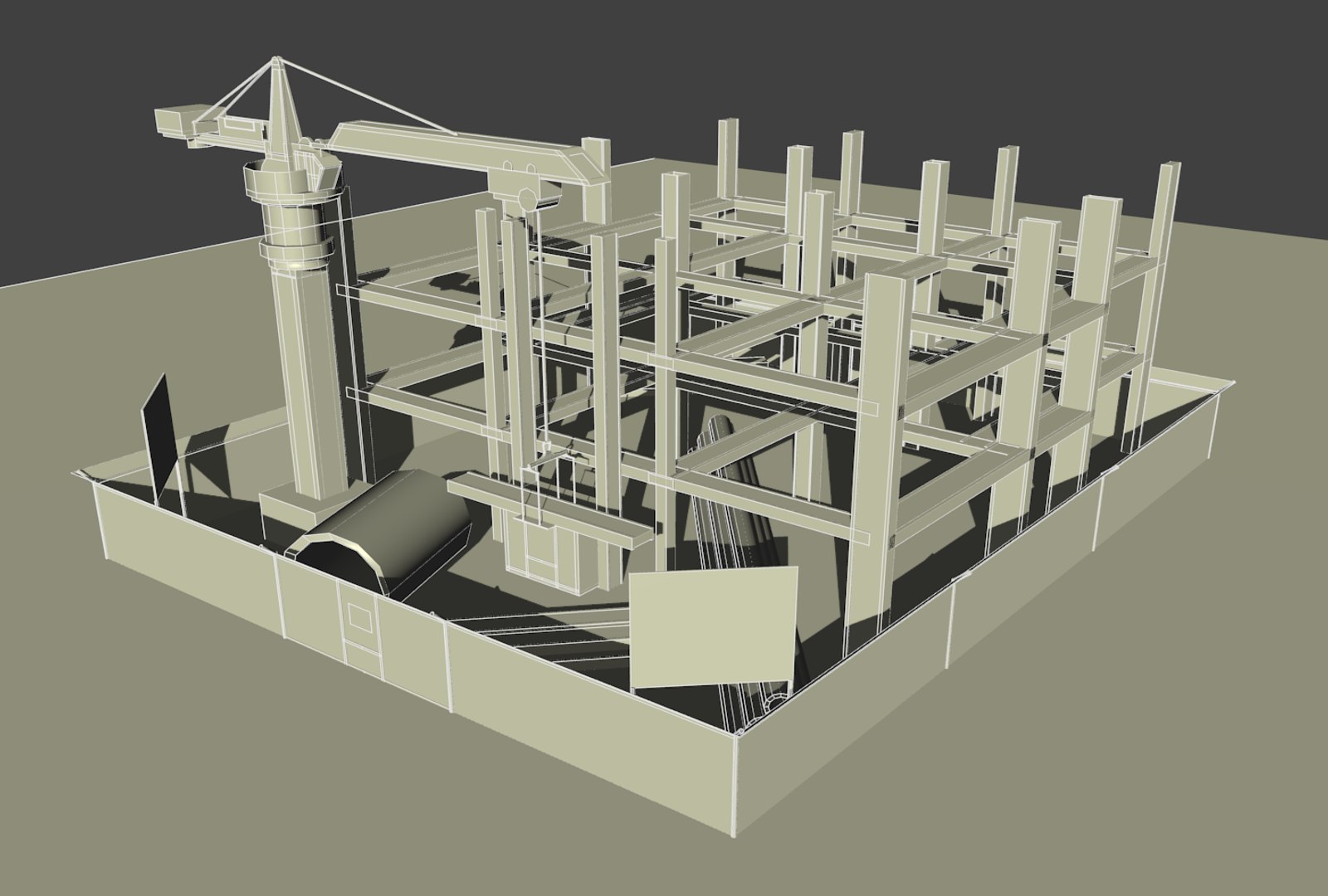Construction 3d Model