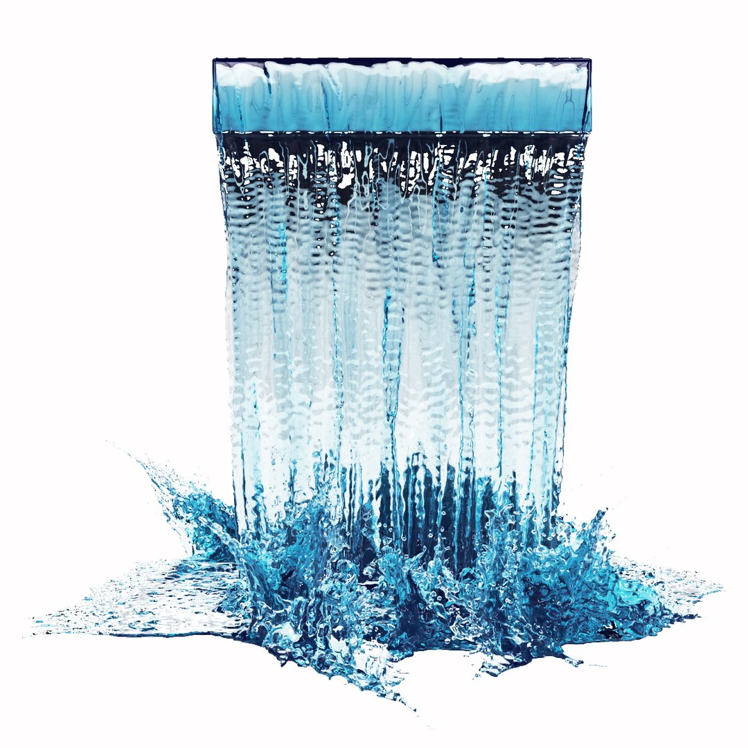 Waterfall 3 3D Model - TurboSquid 1336516