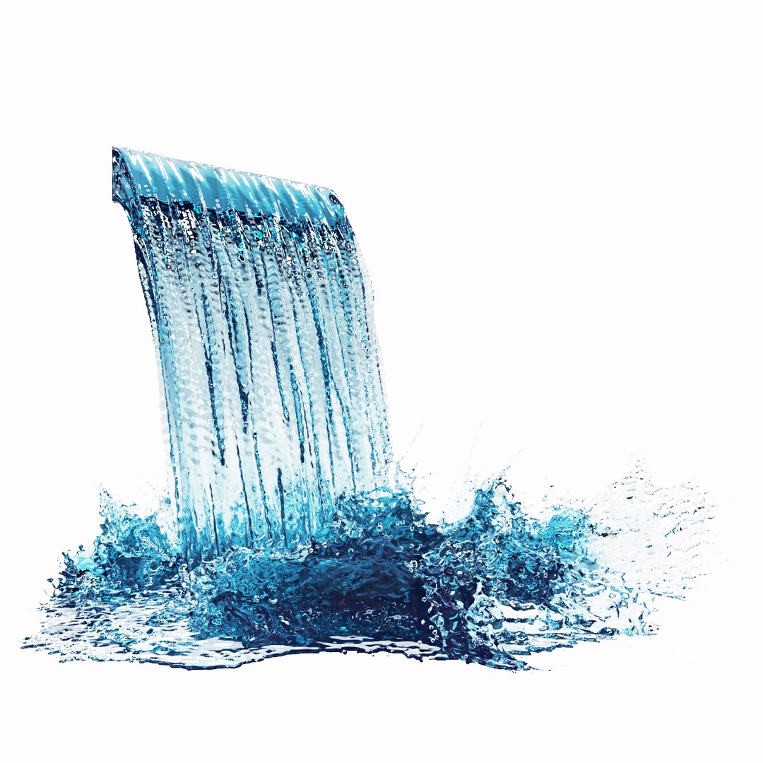 Waterfall 3 3D Model - TurboSquid 1336516
