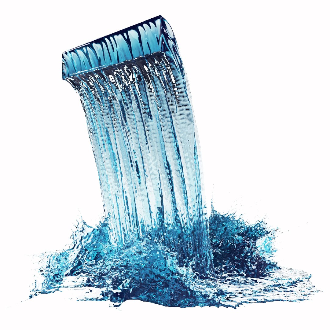 Waterfall 3 3D Model - TurboSquid 1336516