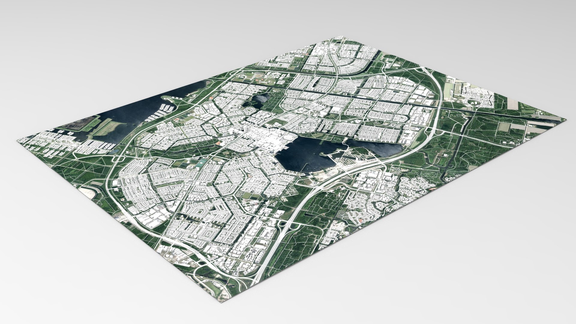 3D Cityscape Almere Netherlands - TurboSquid 2016389