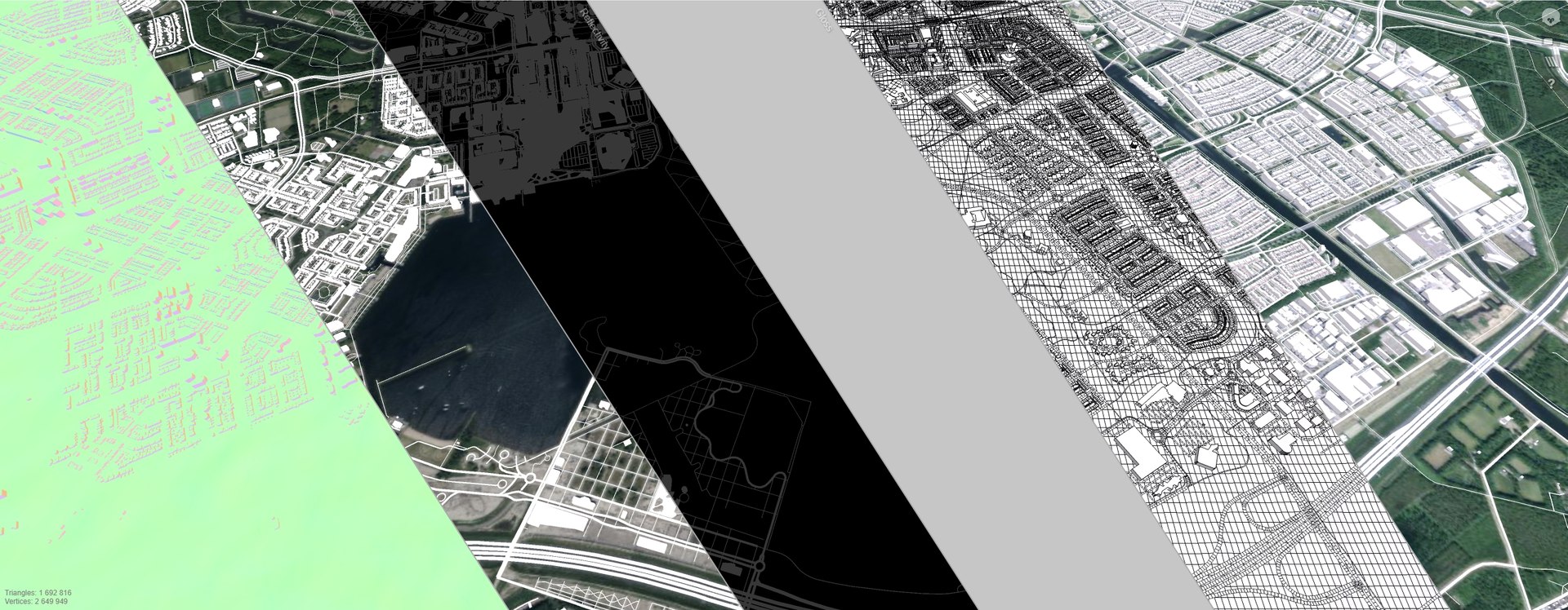 3D Cityscape Almere Netherlands - TurboSquid 2016389