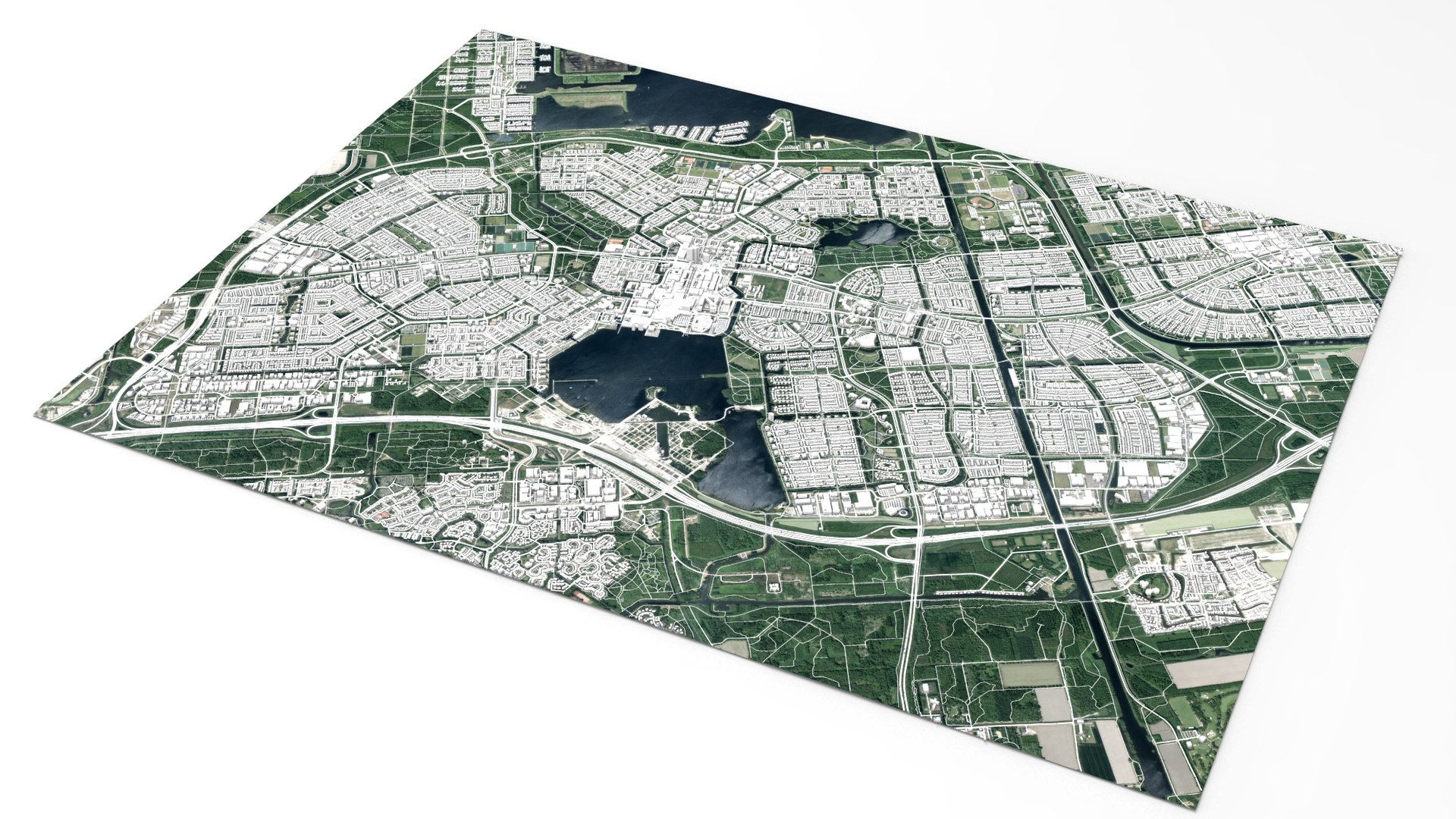 3D Cityscape Almere Netherlands - TurboSquid 2016389